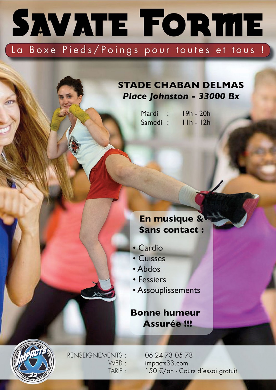 Cours exclusivement feminin - IMPACTS 33💥